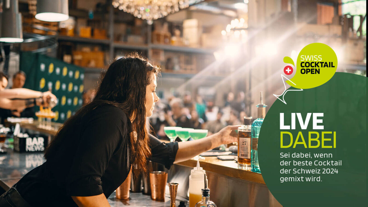 Order your ticket for the Swiss Cocktail Open now | BAR NEWS